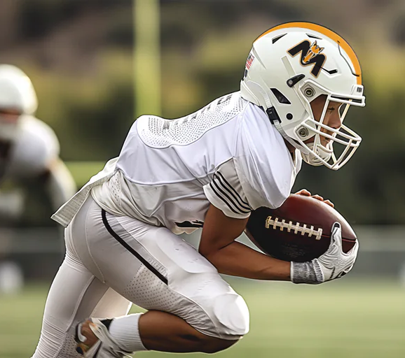 Custom Helmet Decals for Youth & High School – Sports Live Decals